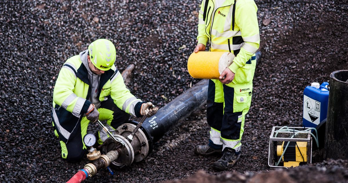 Utblokking av gamle rør - NDA Pollex AS